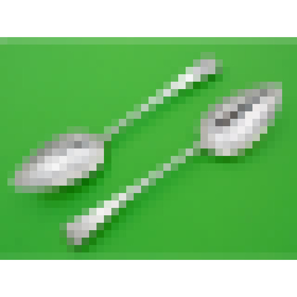 Pair of York Table Spoons, 1804 HP/&C » Antique Silver Spoons