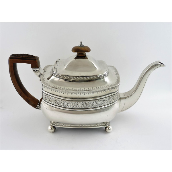 Georgian Teapot, 1808 by Batemans » Antique Silver Spoons Georgian Teapot, 1808 by Batemans » Antique Silver Spoons
